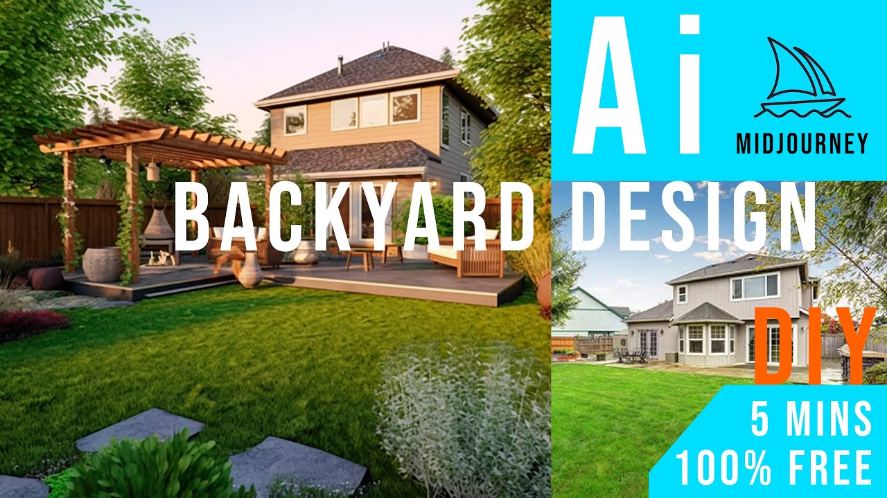 Design your backyard with Midjourney Ai within 5 mins l 100% free - YouTube