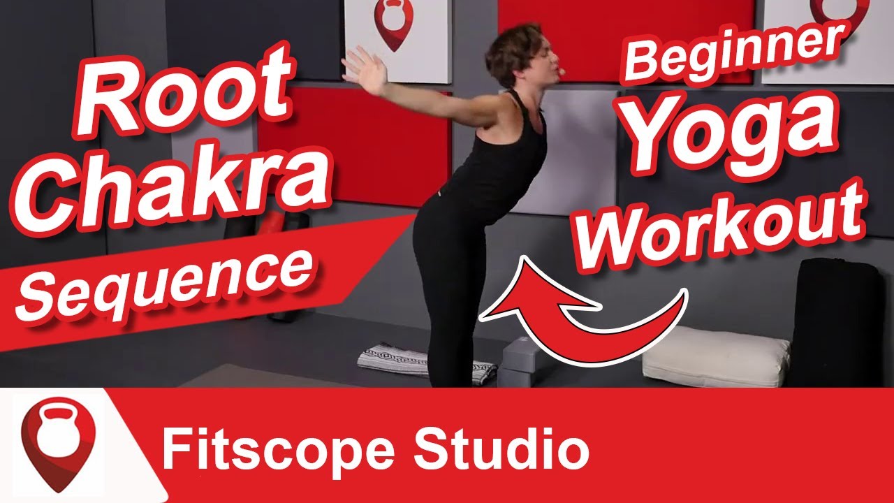 Root Chakra Sequence | Beginner Yoga Workout | Fitscope Studio - YouTube