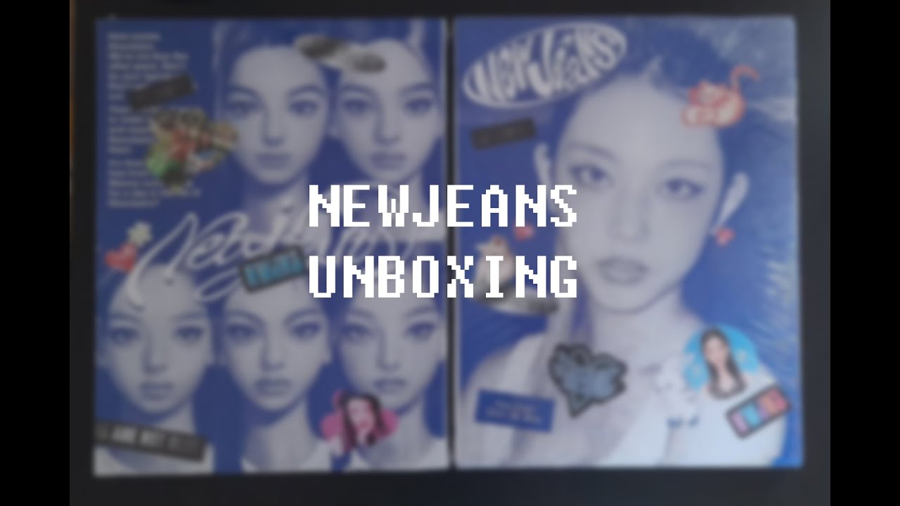NEWJEANS - 1st Mini Album New Jeans Unboxing | Распаковка первого мини ...