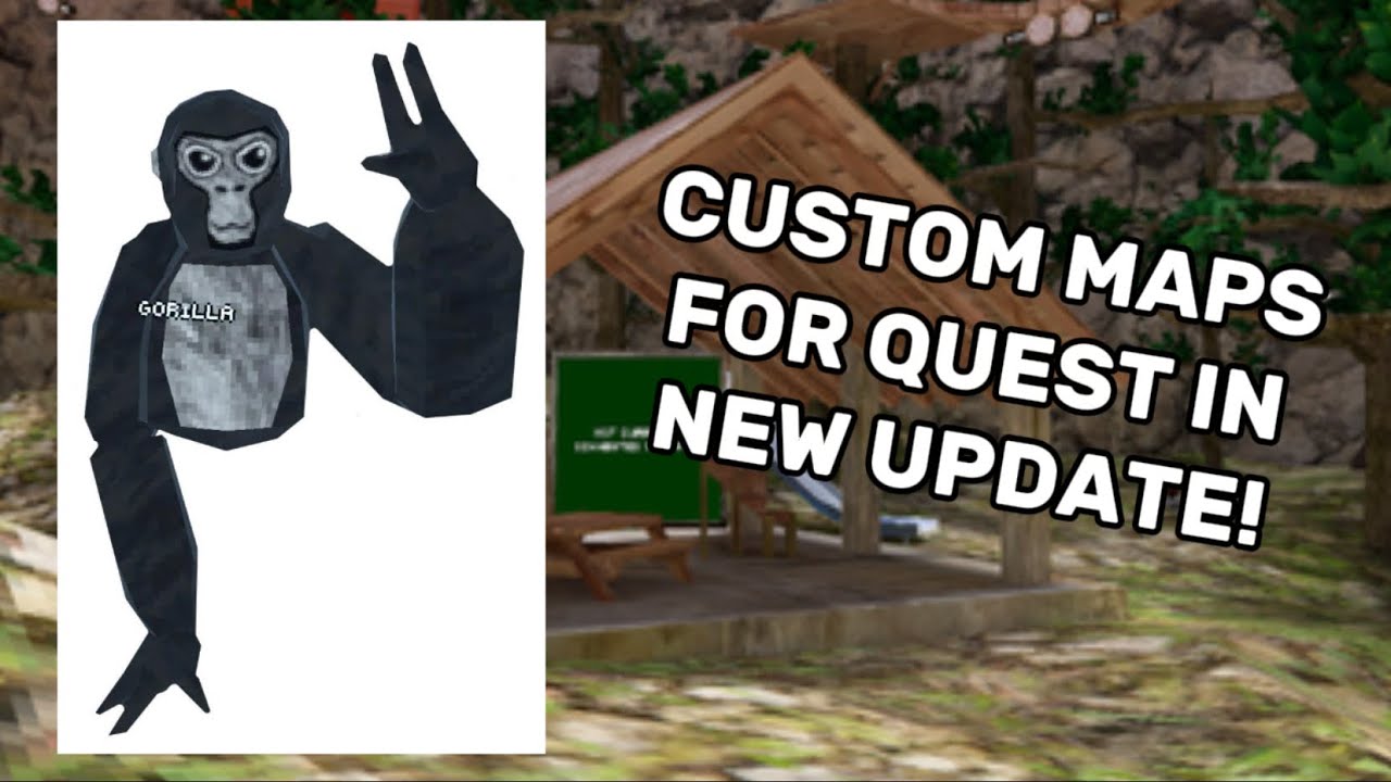 How To Get CUSTOM MAPS On QUEST GORILLA TAG With NEW Halloween Update ...