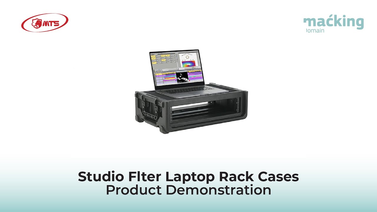 MTS Studio Flyer Laptop Rack Cases | Macking Domain Malaysia - YouTube