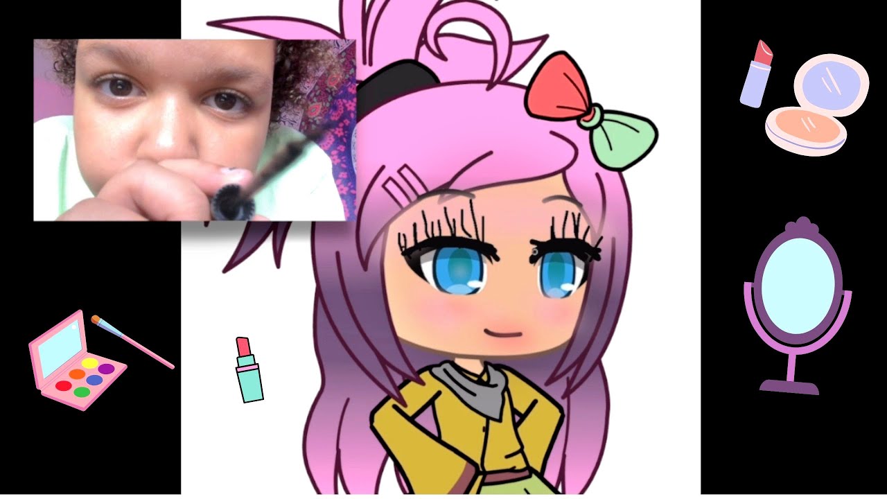 Gacha Life MAKE UP ASMR || SKINCARE routine, Brushing Hair || 🤟 My ...