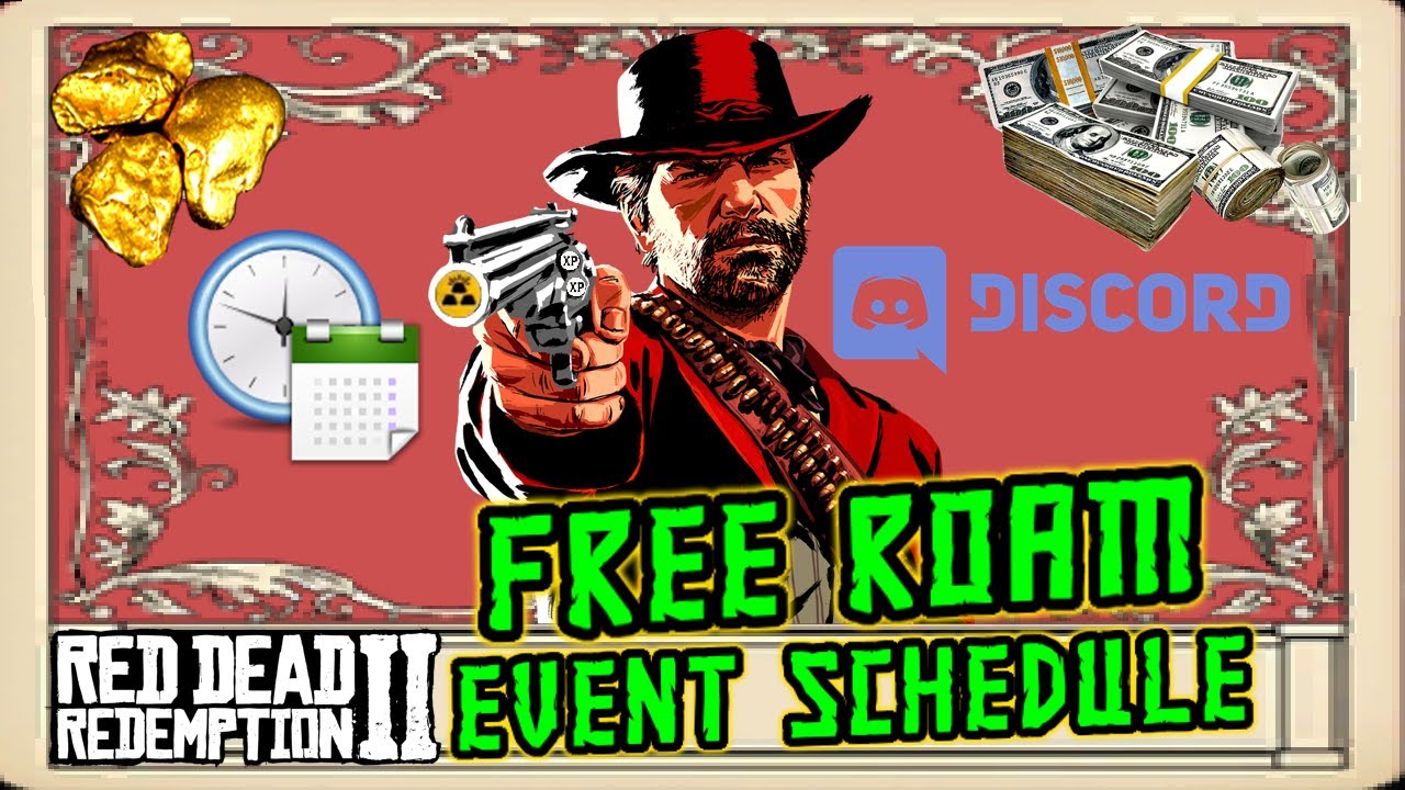 🕰️ Free Roam Event Schedule RDR2 Online Red Dead Online - YouTube