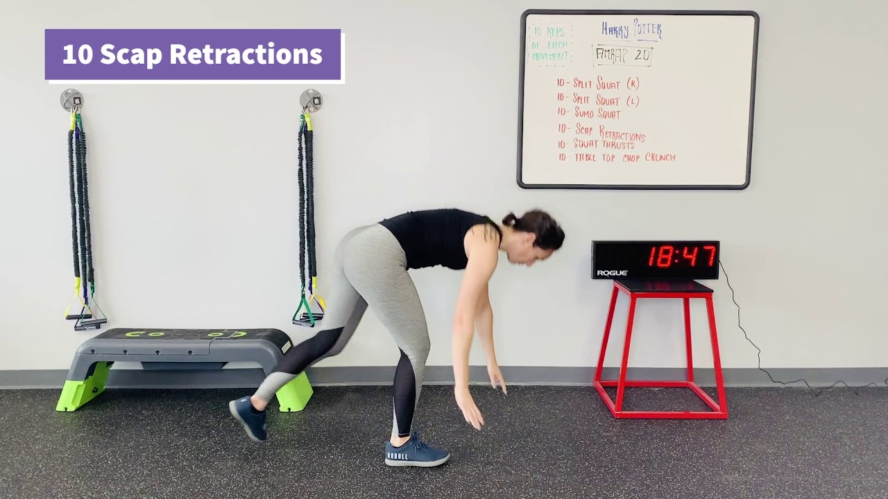 Week 9: Workout 1 - Harry Potter - YouTube