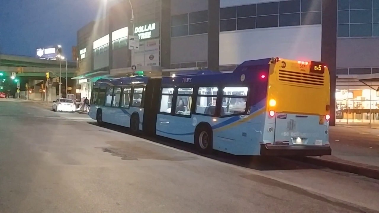 2017 Nova Bus LFSA 5471 on the Bx5 at Southern Boulevard & Hunts Point ...