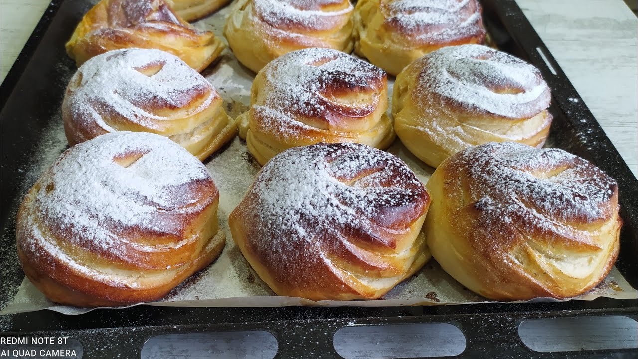 GÖRÜNÜŞÜ İLƏ ,DADI İLƏ SİZİ VALEH EDƏCƏK BULKA RESEPTİ , PAMBIQ O Mİ👍🏻👍 ...