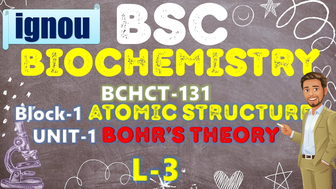 L-3 BOHR’S THEORY | ATOMIC STRUCTURE | BCHCT-131 Block-1 Unit 1 | IGNOU ...