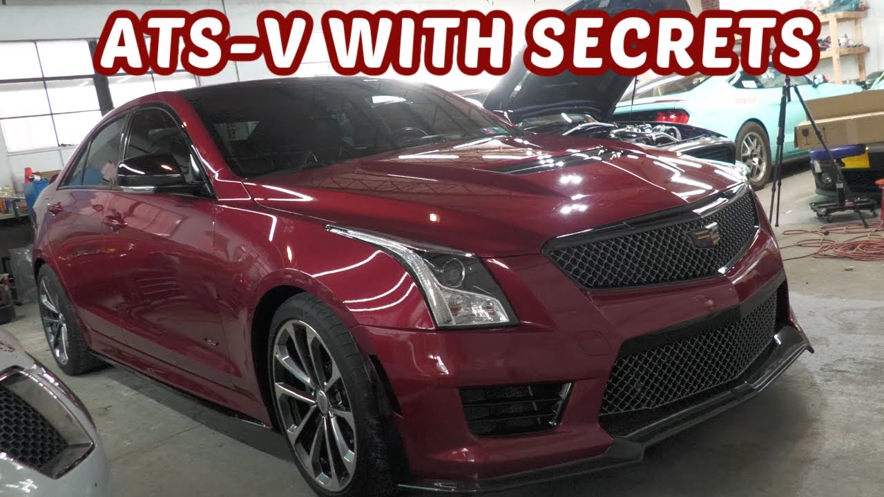 WE WRAP A MODDED ATS-V - YouTube