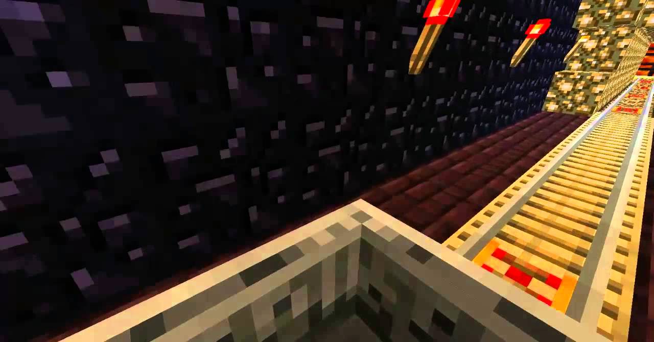 Minecraft Minecart Track 3 AMAZING - PART 1!!! - YouTube