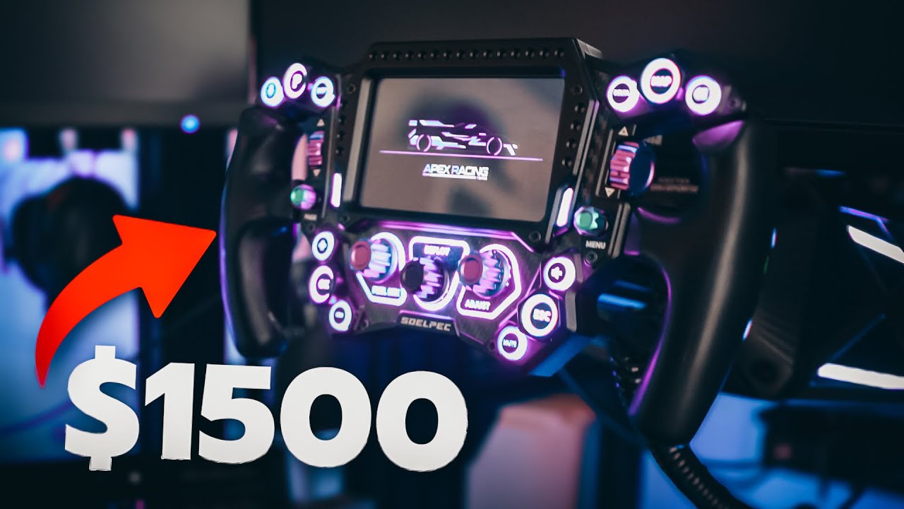 $10.000 Sim Racing Room Tour | Home Of A Pro - YouTube
