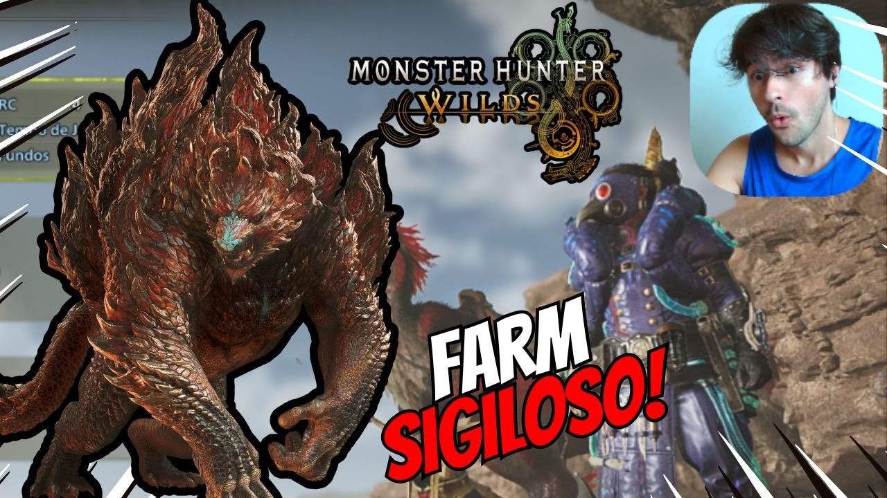 👺Monster Hunter Wilds👺Farm Sigiloso no MHWilds! - YouTube