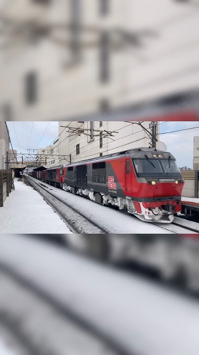 DF200重連の3084レ 新札幌駅通過 DF200-11+DF200-63(ムド) #shorts #貨物列車 #jr北海道 #新札幌駅 #df200 #レッドベアー #赤熊 #千歳線 ...