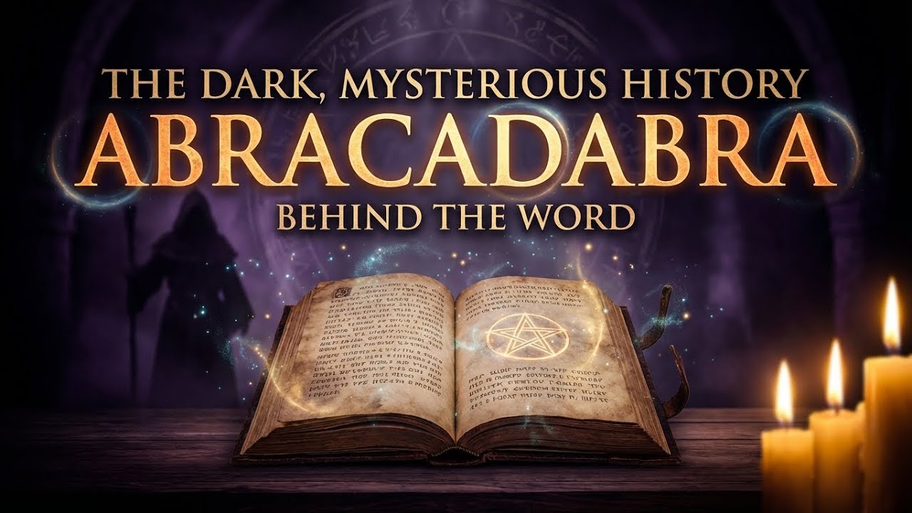 The Dark, Mysterious History Behind the Word Abracadabra - YouTube