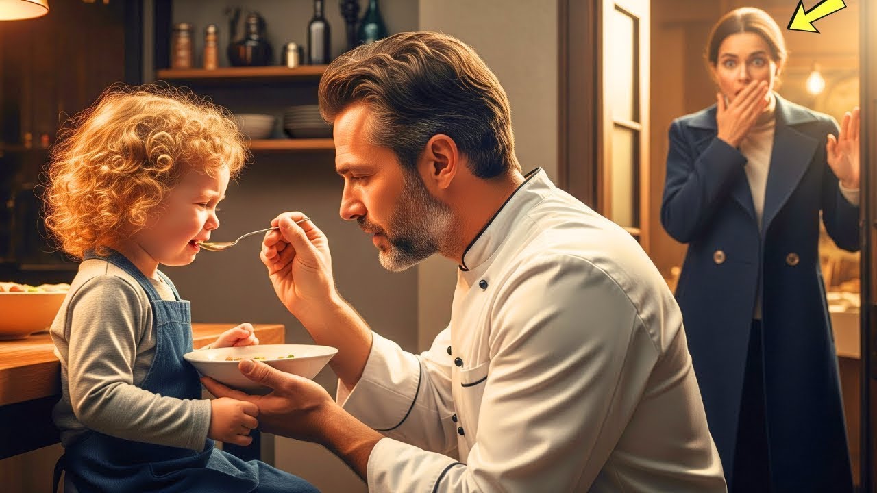 What Happens When a Single Dad Chef Feeds a Crying Baby and Changes Her ...