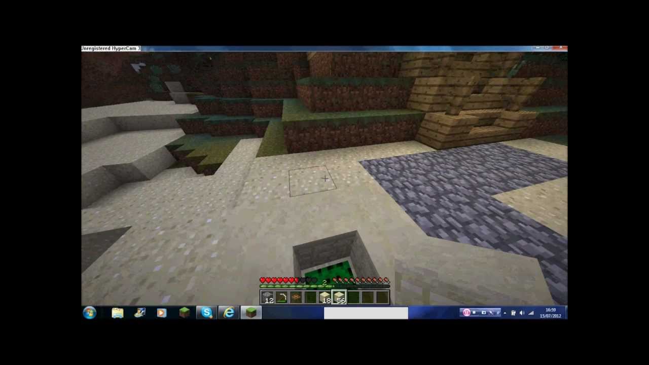 minecraft how to make a bin - YouTube