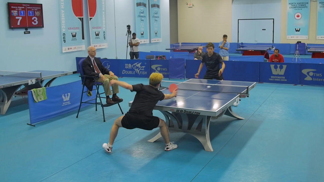 August 2018 Westchester Table Tennis Open Final -- Game 3 of 5 - YouTube