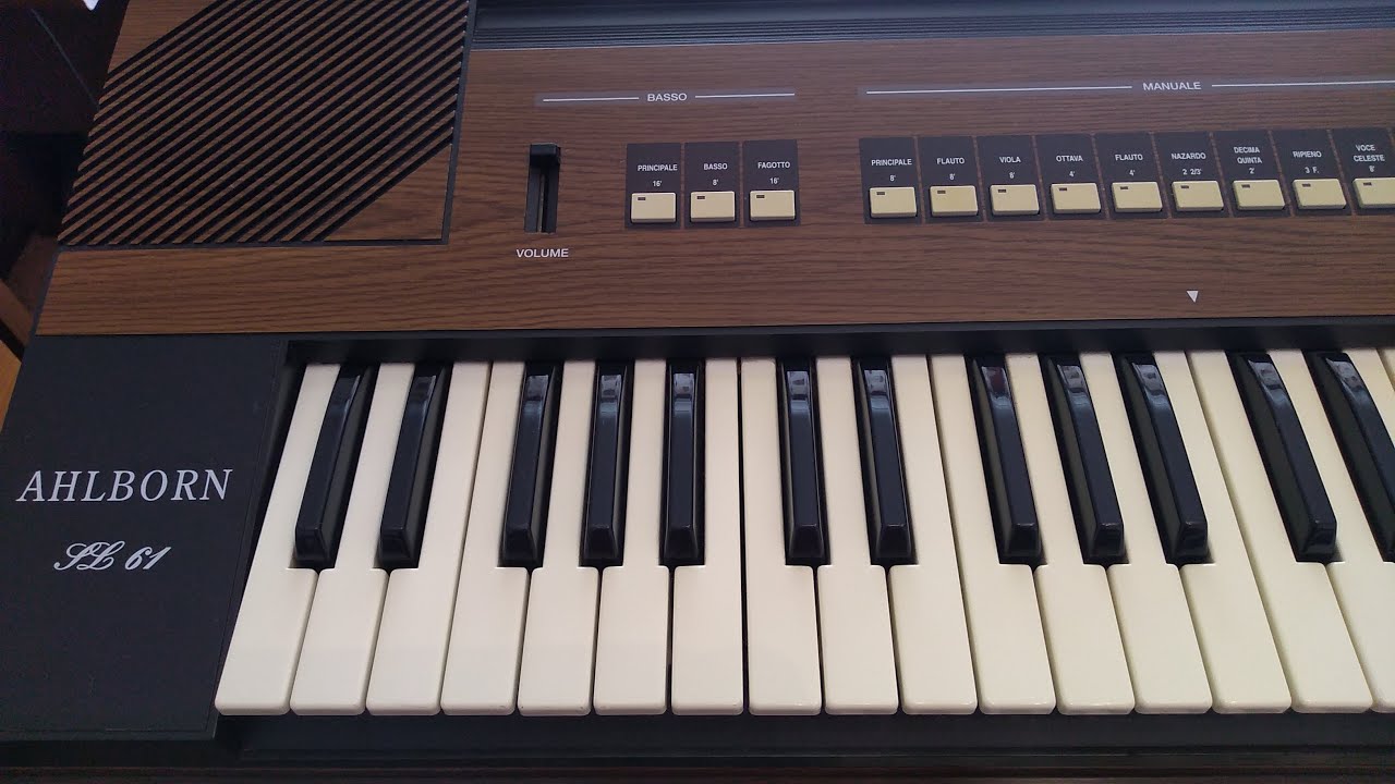 Ahlborn SL61 Organ Demo - YouTube