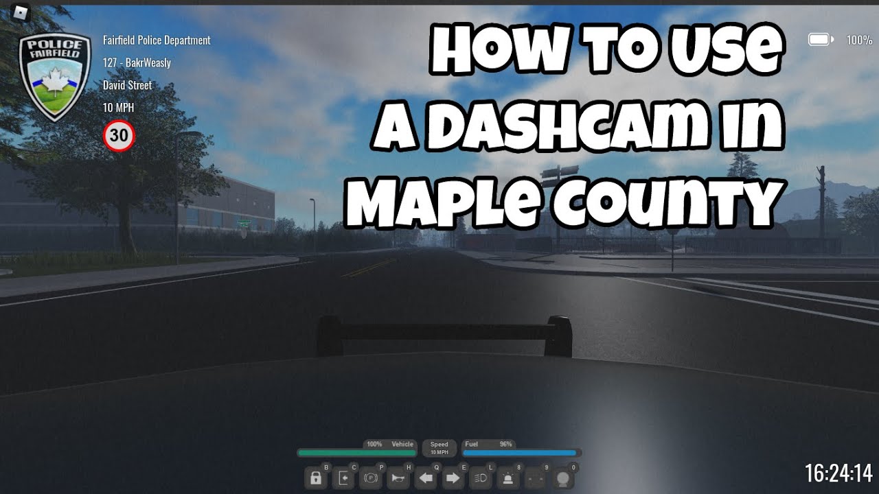 How To Use A Dashcam In CRP Maple County | BakrWeasly - YouTube