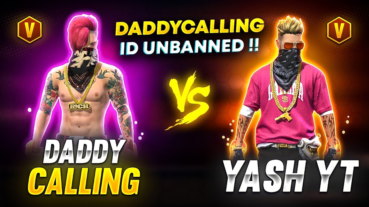 Daddy Calling Vs Yash YT 😳 ️ - Garena Free Fire - YouTube