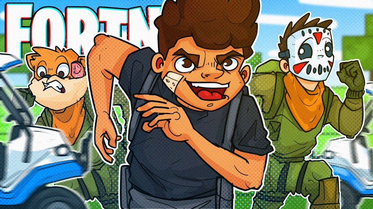 Fortnite Frogger! CAN WE CROSS THE ROAD?! - YouTube