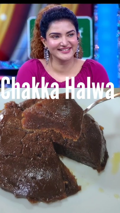 Actress HoneyRose's special chakka halwa Delightful halwa recipe # ...