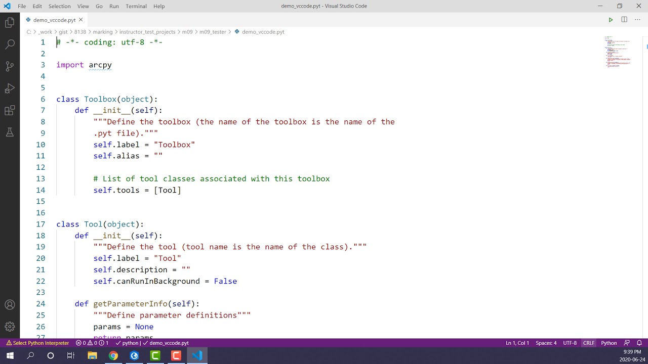 Getting A Pyt File As A Python In Vscode Youtube