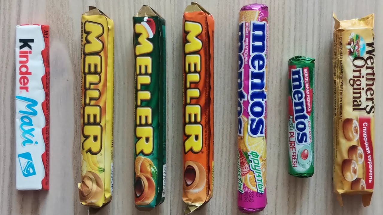 New Some Lot's of Candies Lollipop Candy Meller ASMR🍬🍌 - YouTube