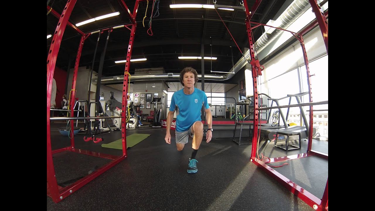 Jumping Lunges - YouTube