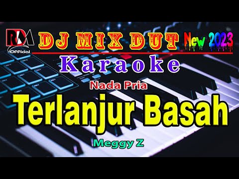 Terlanjur Basah - Meggy Z || Karaoke Dj Mix Dangdut Orgen Tunggal Terbaru (Nada Pria) Cover By RDM