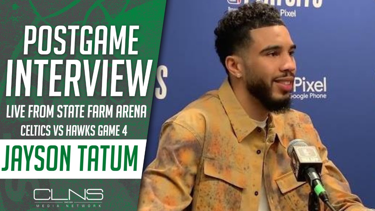 Jayson Tatum Was Trying to SCARE Trae Young When He Got Up MAD After ...