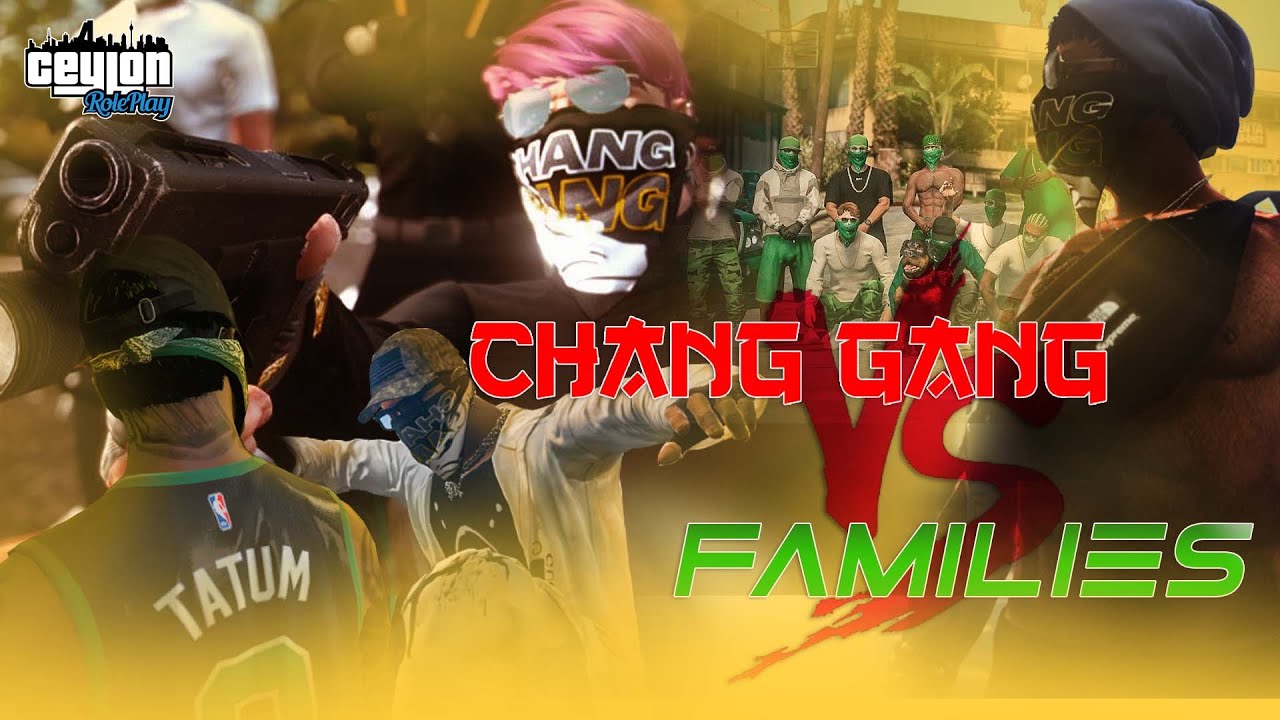 Ceylon Chang Gang Vs Grove street Families |#ceylonrp #cg #changgang # ...