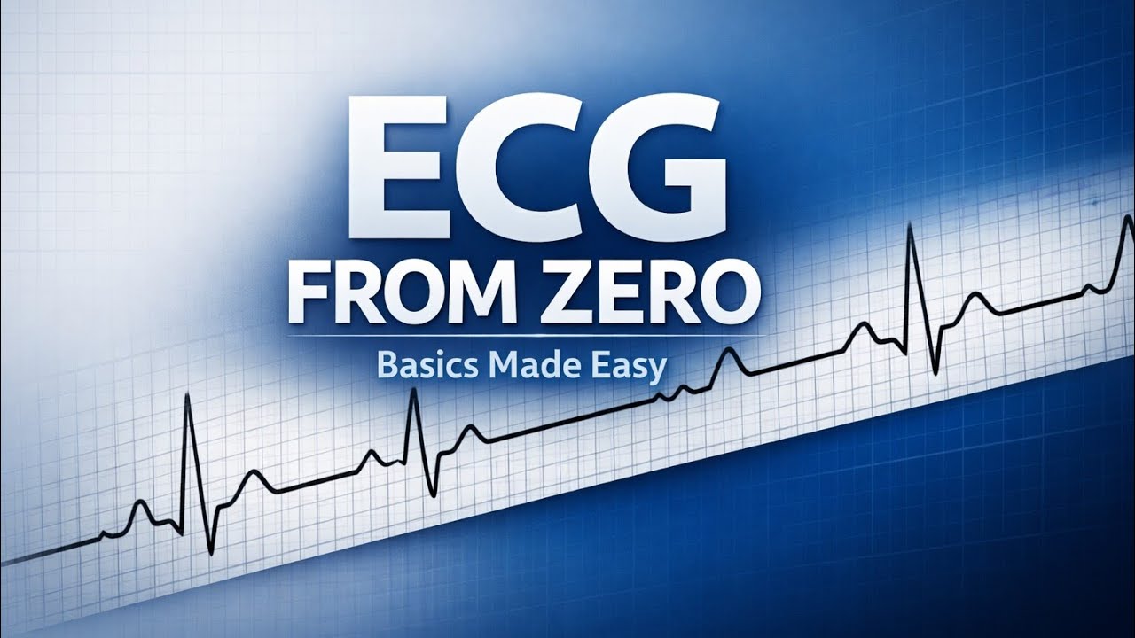 ECG Basics Made Easy | ECG From Zero for MBBS Students | Part 1 - YouTube