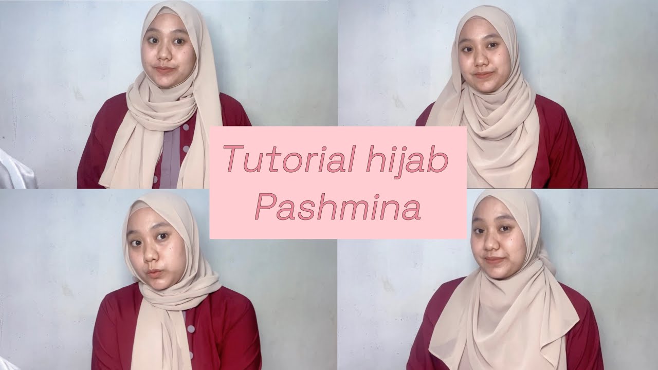 Tutorial hijab pashmina || hijab pashmina || ceruty - YouTube