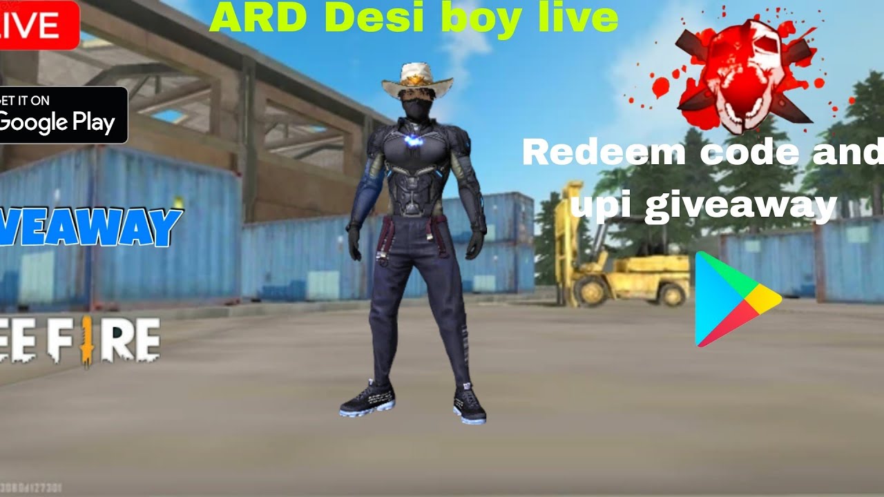 FREE FIRE LIVE GIVEAWAY CS BR CUSTOM ONLY 1 MATCH REDEEM - YouTube
