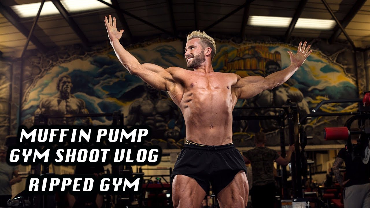 MONSTER MUFFIN PUMP GYM SHOOT AT RIPPED GYM BASILDON - YouTube