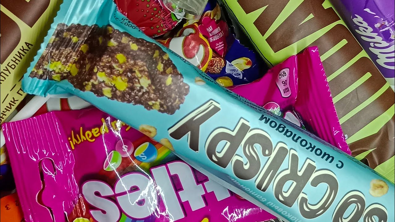 Unpacking and sweets walk 30. ASMR. - YouTube