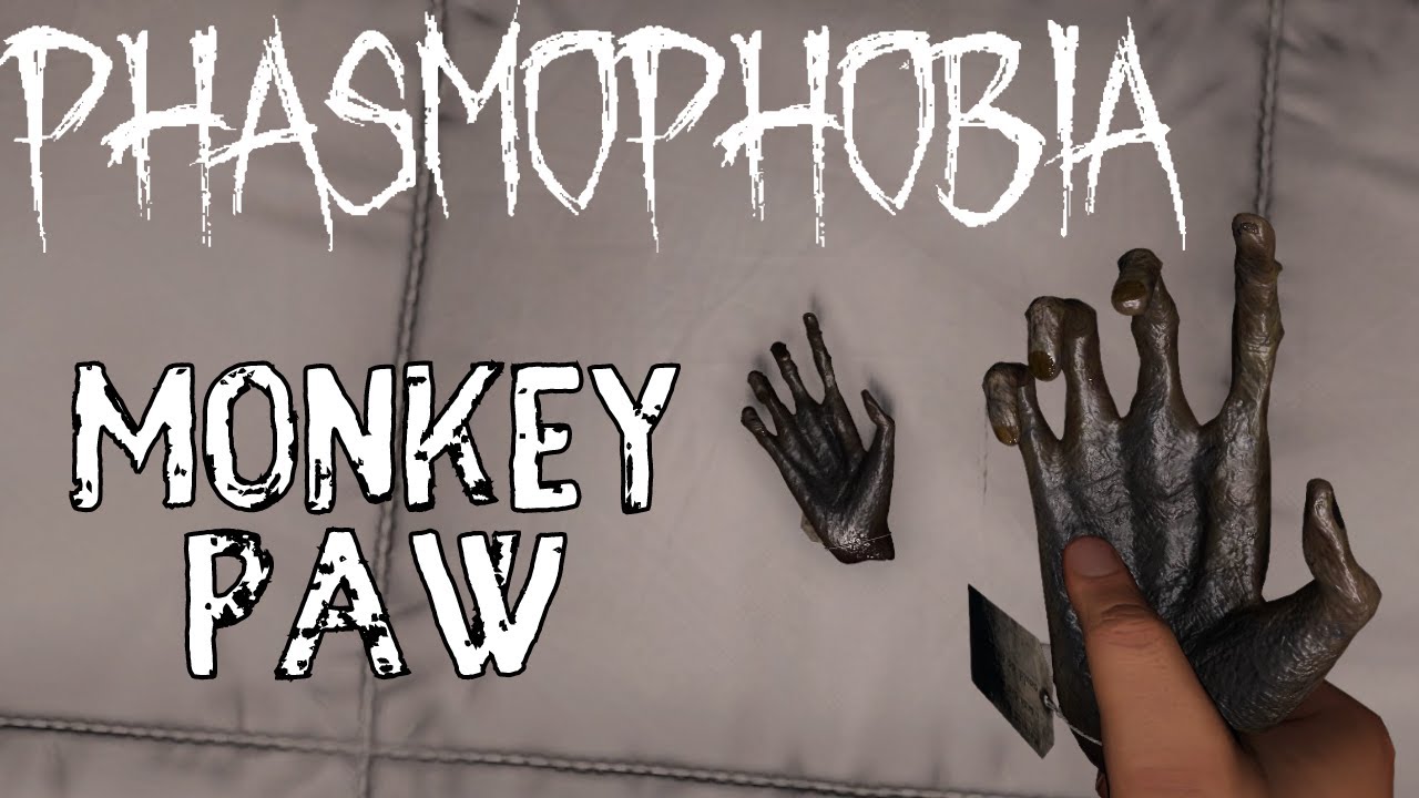 NEW CURSED POSSESSION IN PHASMOPHOBIA - THE MONKEY PAW - YouTube