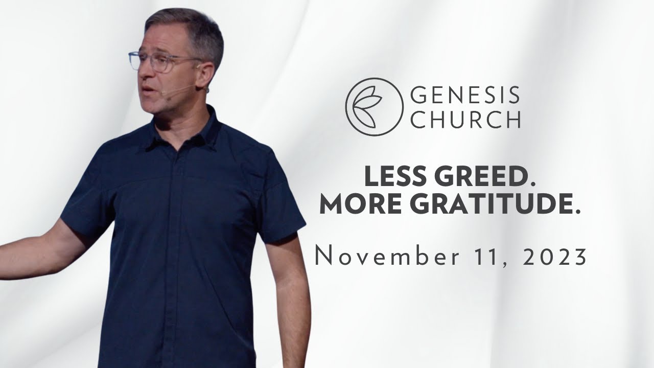 Less Greed. More Gratitude. - Paul Mumaw - Noblesville Campus - YouTube
