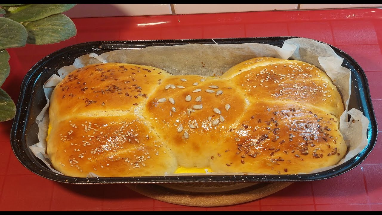 PEČENJE HLJEBA | Domaće slano pecivo - Super mekano i ukusno pecivo iz ...