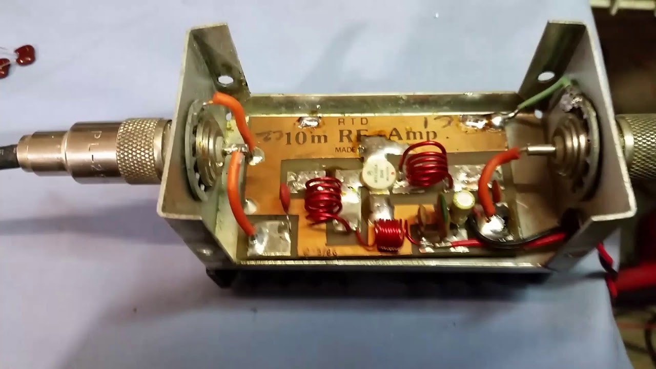 Sentimental Homebrew Tuned Circuit 1 Pill Amplifier Repair ...