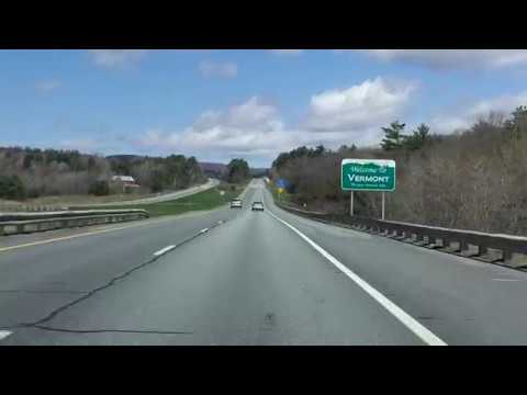 Interstate 93 - Vermont northbound - YouTube