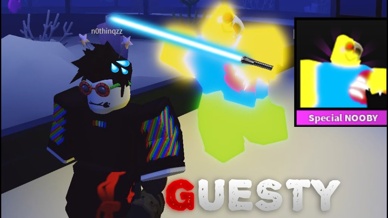 SPECIAL NOOBY GAMEPLAY GUESTY | ROBLOX - YouTube