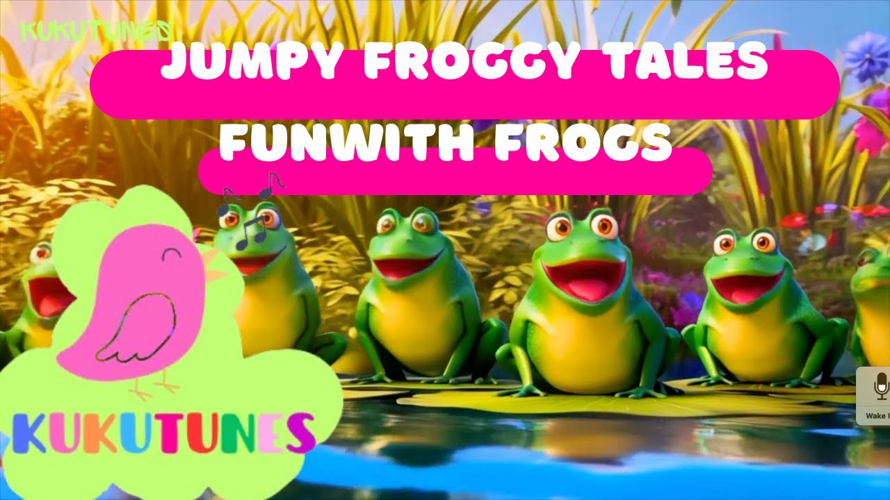 Jumpy Froggy Tales 🐸🎶 | Fun Kids Song | Jumping Frogs Rhyme | Nursery Rhymes for Kids - YouTube