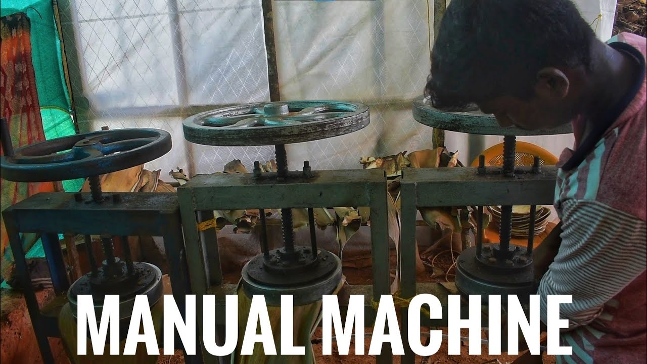 Areca Leaf Plate Machines || Manual Machine || check description for ...