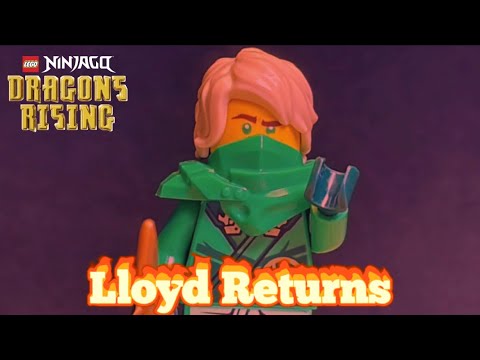 Lloyd Returns | Ninjago Dragons Rising Stop Motion Recreation - YouTube