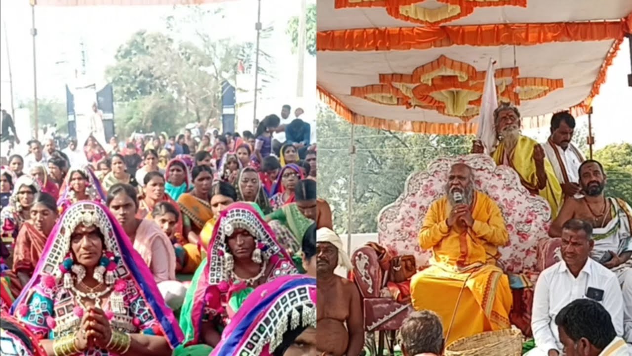 Babusing Maharaj Speech || Pothireddypally Thanda Bhavani Sevalal ...