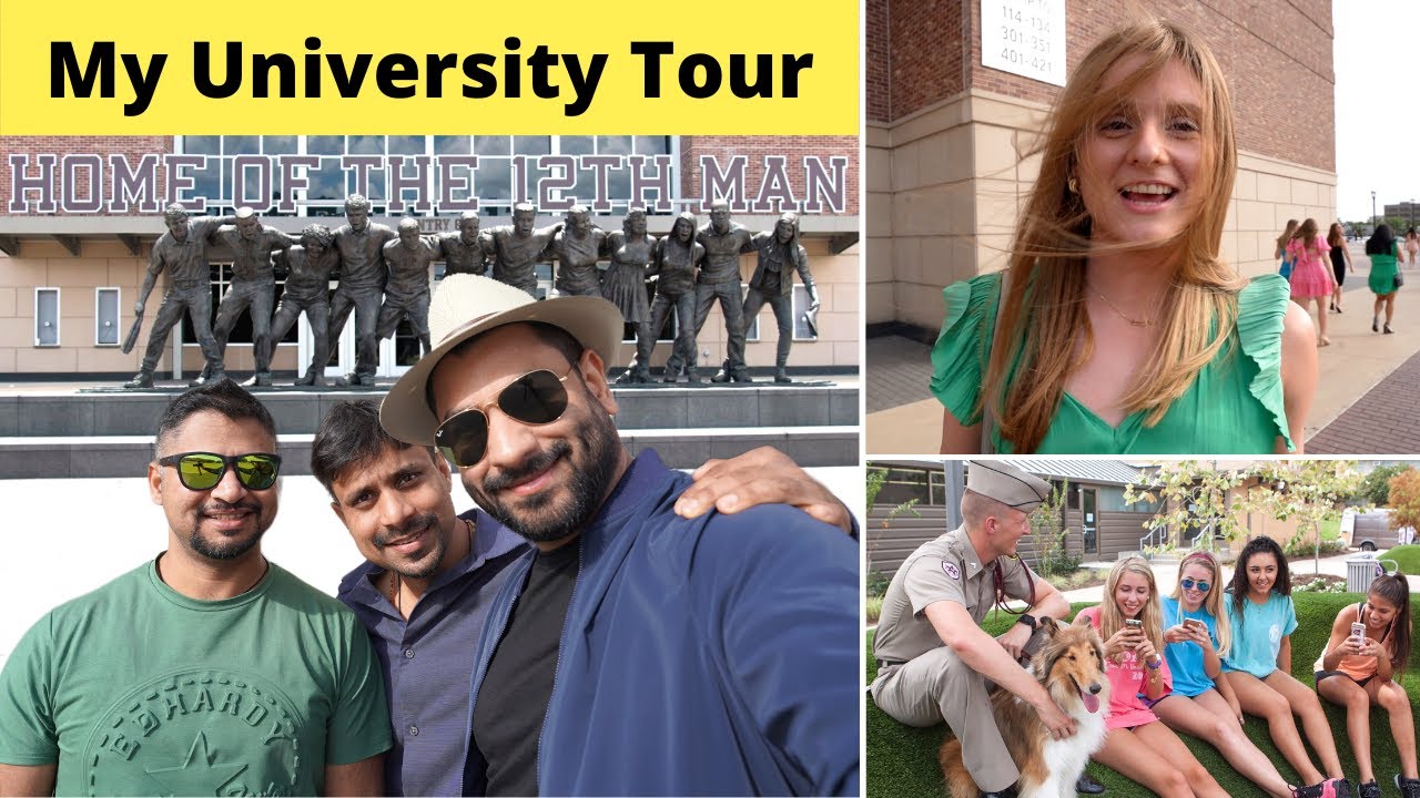 This is where I studied in US | My University Tour | Texas A&M ...