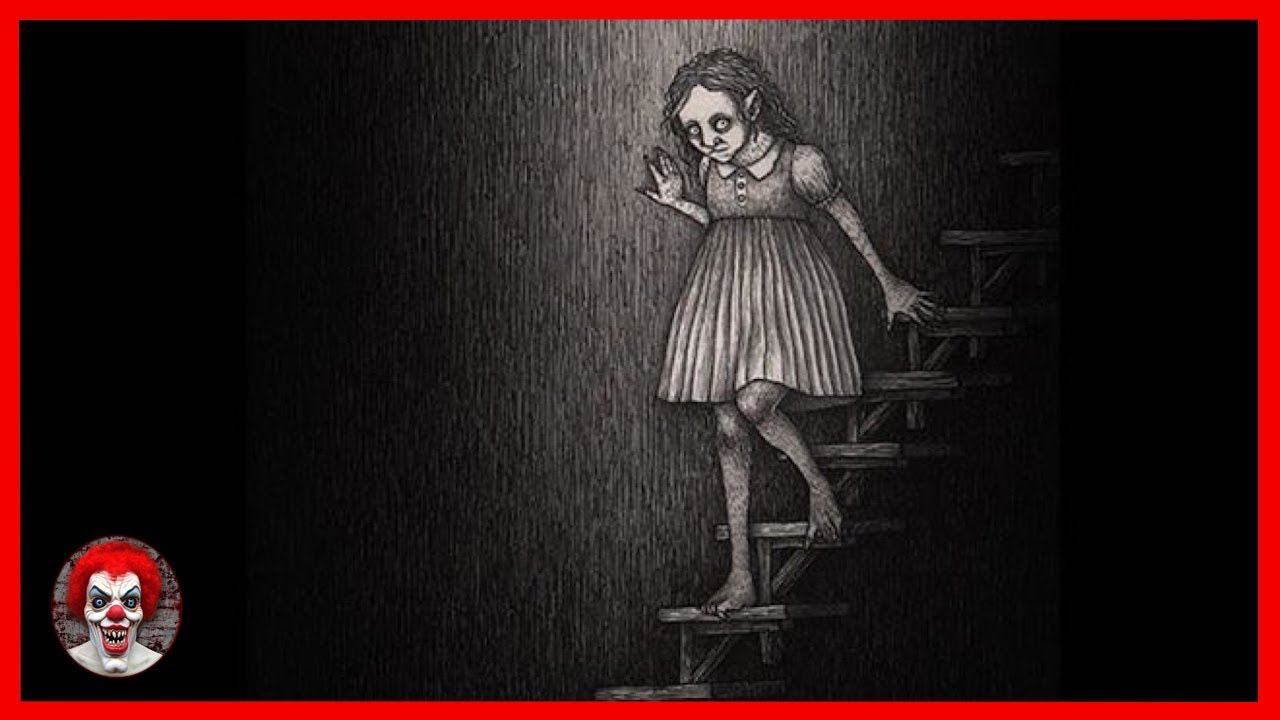 THE MONSTER ON THE STAIRS - YouTube