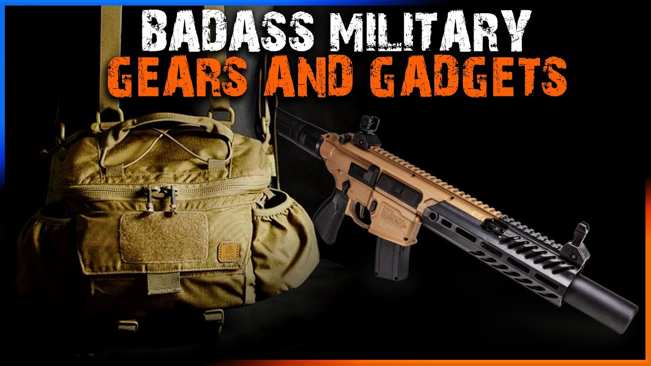 10 BADASS Tactical Military Gear & Gadgets To Buy (2023) - YouTube