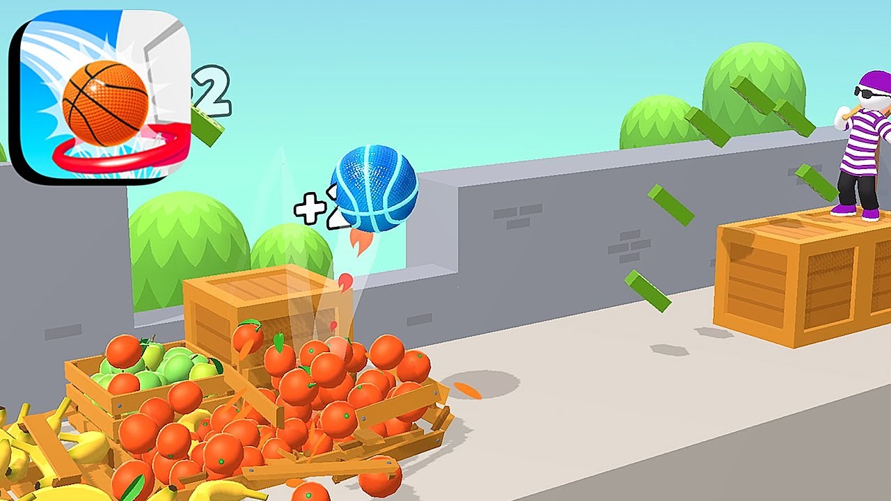 Bounce Dunk - All Levels Gameplay Android,ios (Part 139) - YouTube